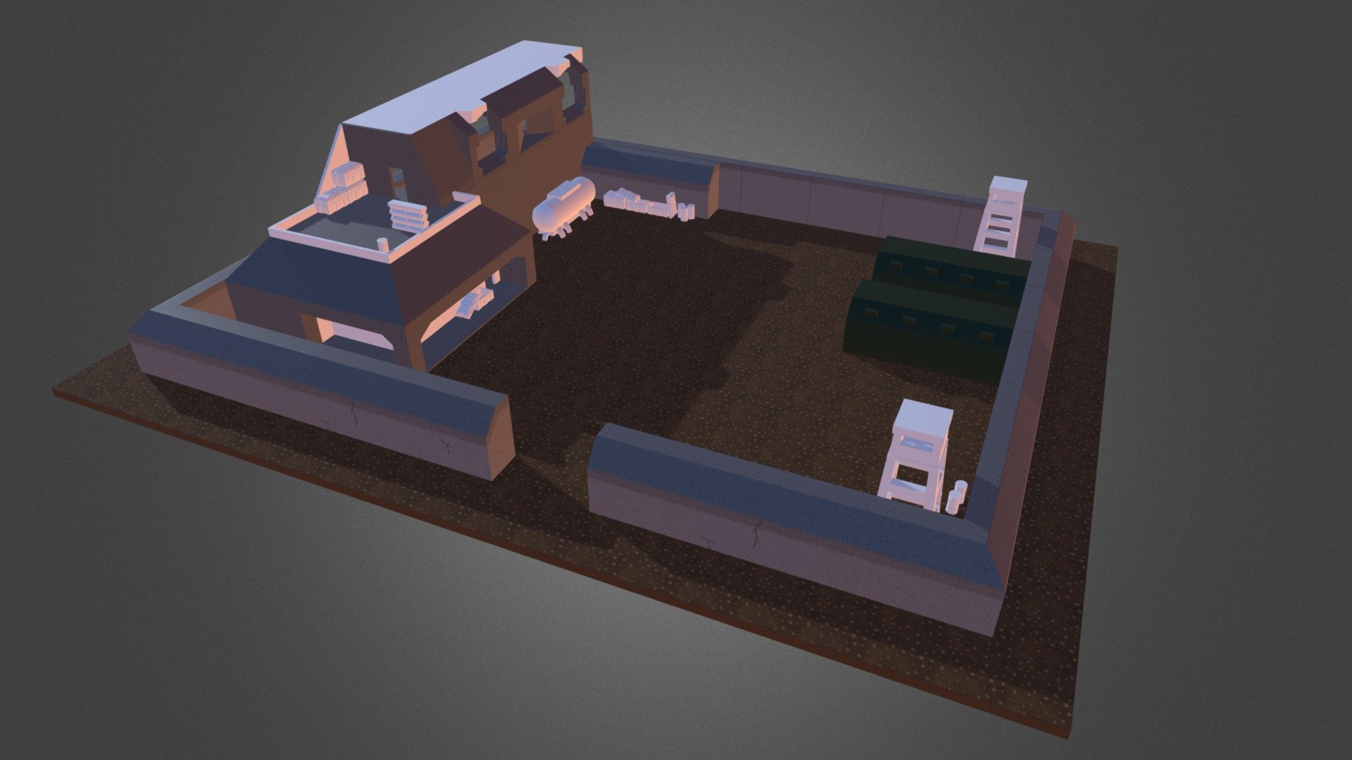 Military Base - 3D model by Oni Elite (@JordanVega) [31f21fb] - Sketchfab