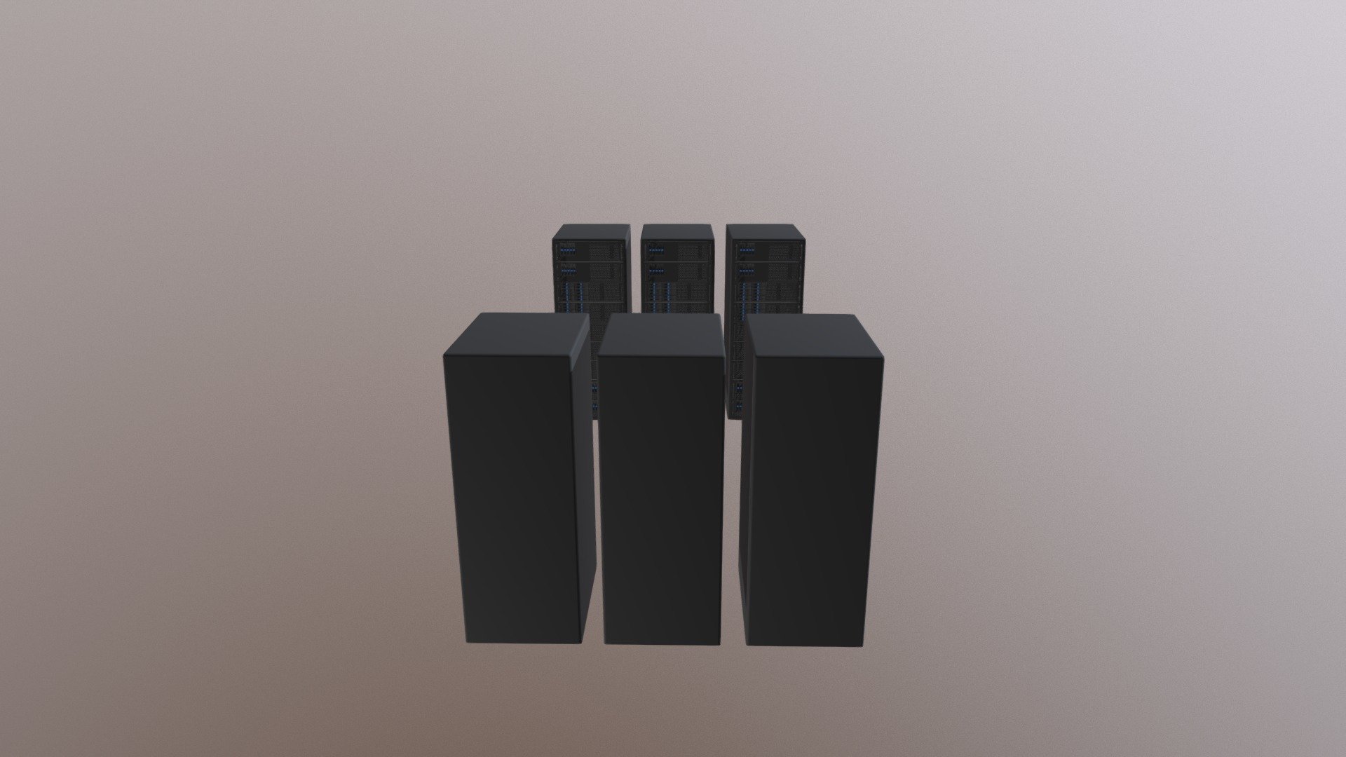 servers - 3D model by thomasa [31f236f] - Sketchfab