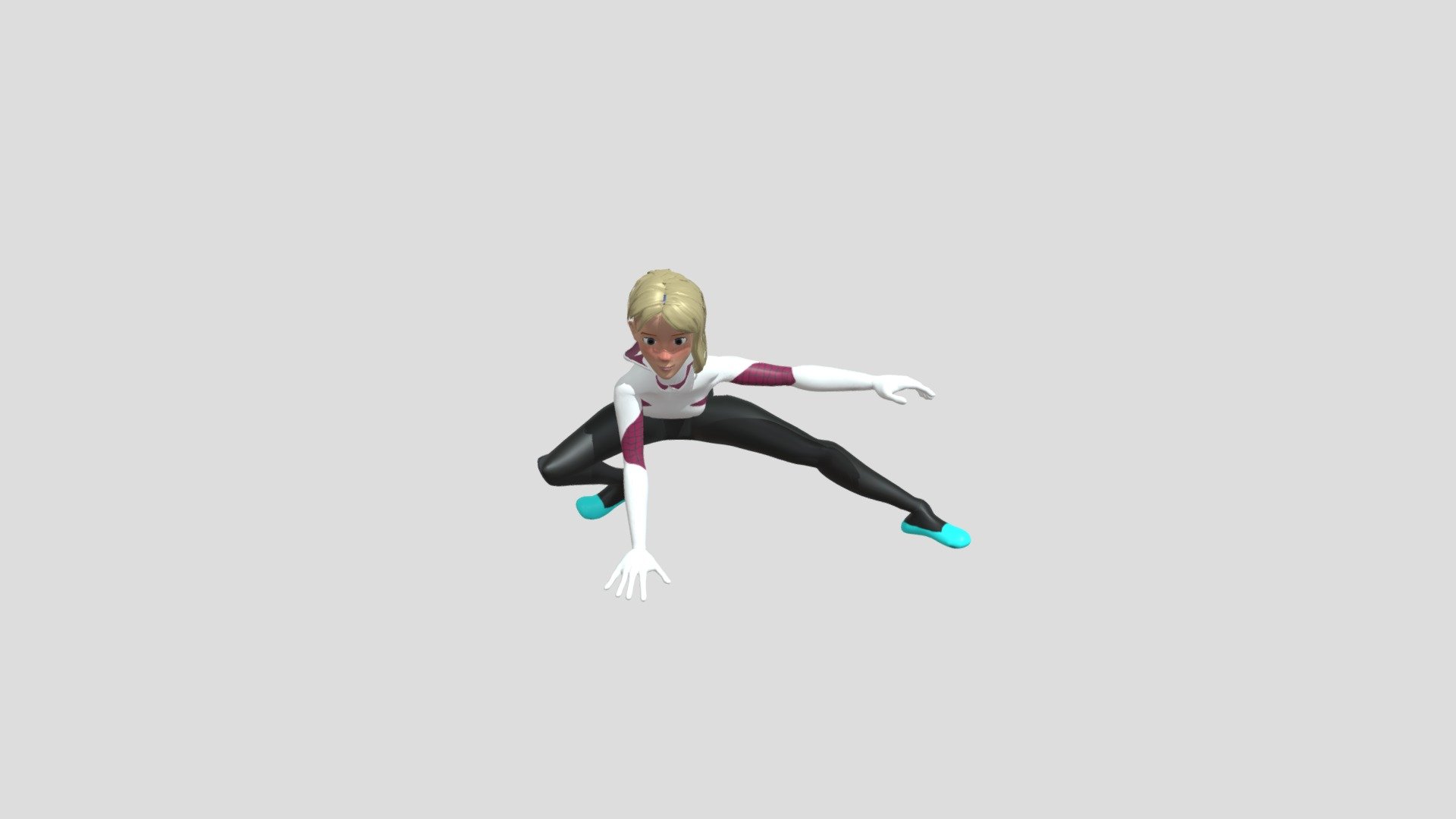 Project Gwen D Q 20 - 3D model by RacoonXOn [31f316d] - Sketchfab