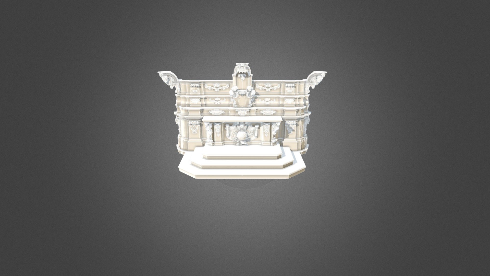 Altare - 3D model by ClaudioCosentino [31f33cf] - Sketchfab