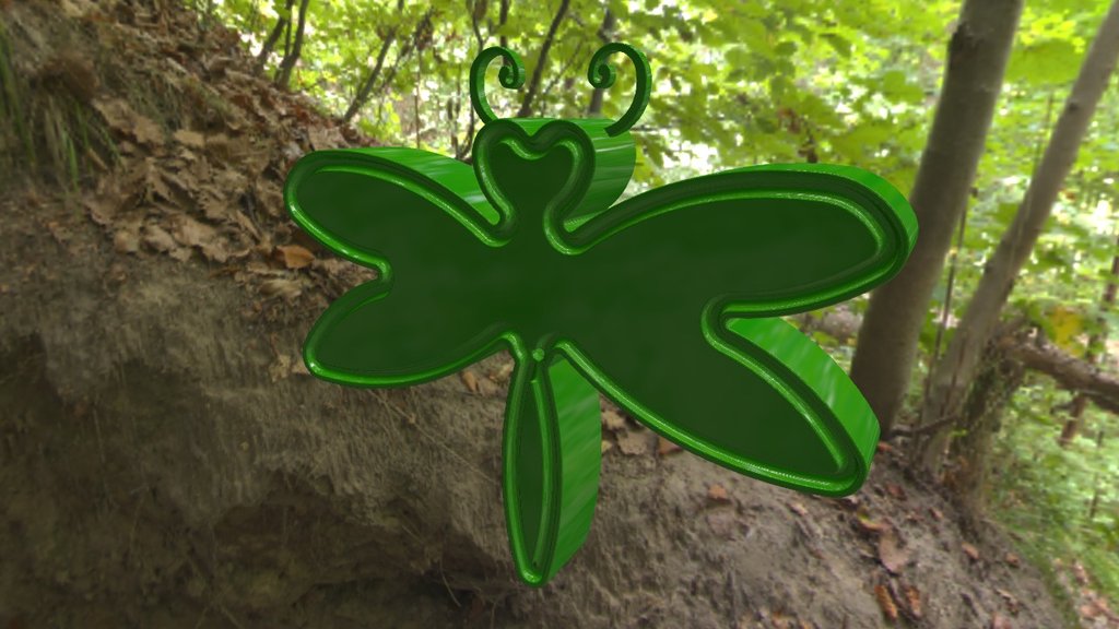 Dragonfly Light - 3D model by J - CAD Inc. (@jcad) [31f3cef] - Sketchfab