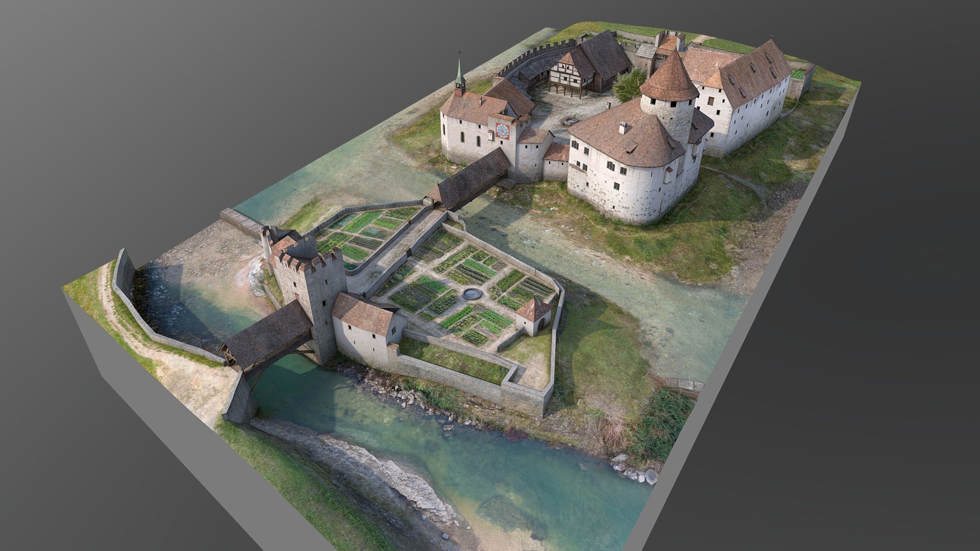 Zwingen, Schloss Ramstein - 3D model by Archäologie Baselland (@ABL ...