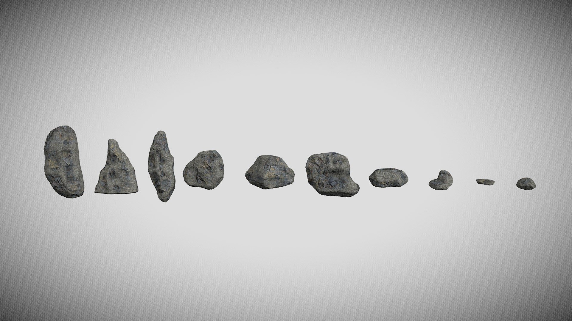 Modular rocks - 3D model by Odlab [31f590f] - Sketchfab