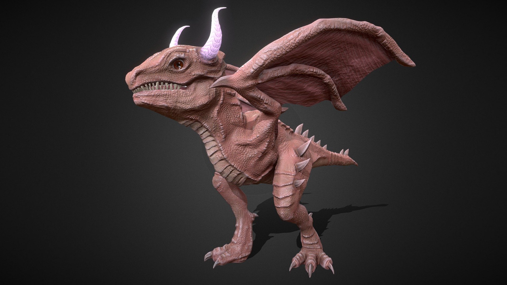 Dragonling - Buy Royalty Free 3D model by HiepVu [31f5e76] - Sketchfab ...