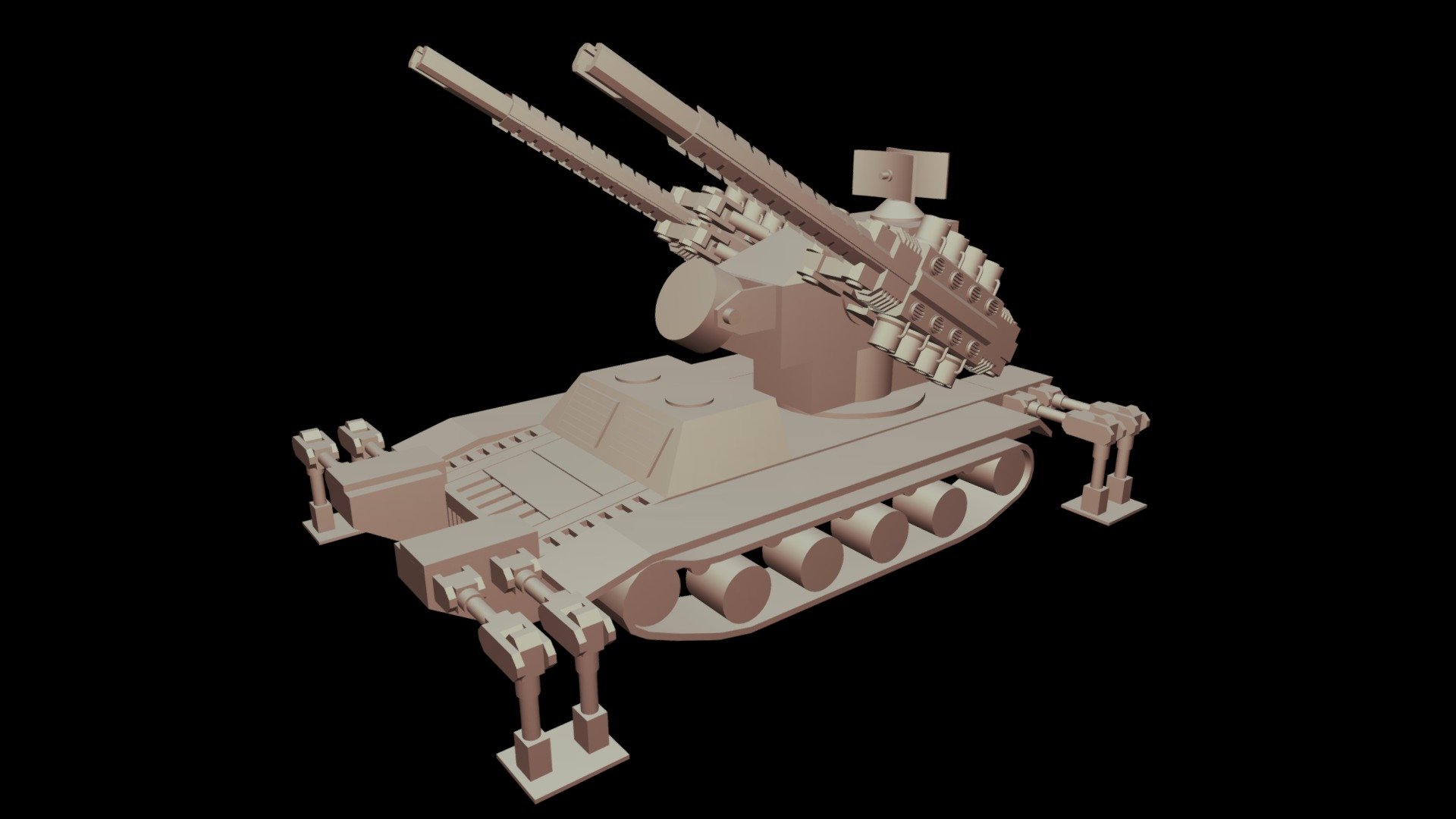 Gauss Tank Prototype - Download Free 3D model by Austrian 3D Art ...