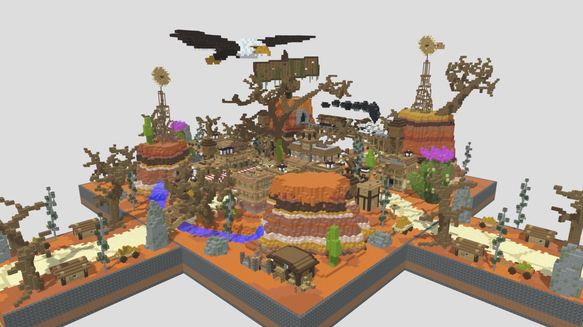 HCF Spawn WESTERN - 3D model by AstrumProjects [31fdfa9] - Sketchfab