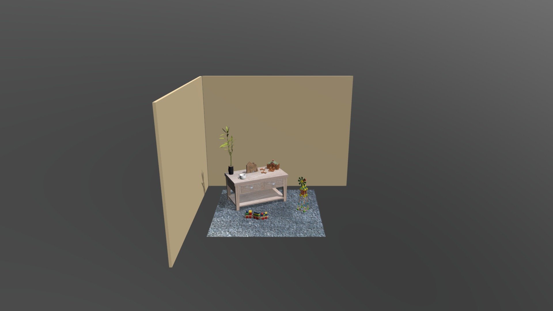 Toy Room - 3D model by vanderh [31fe8e0] - Sketchfab