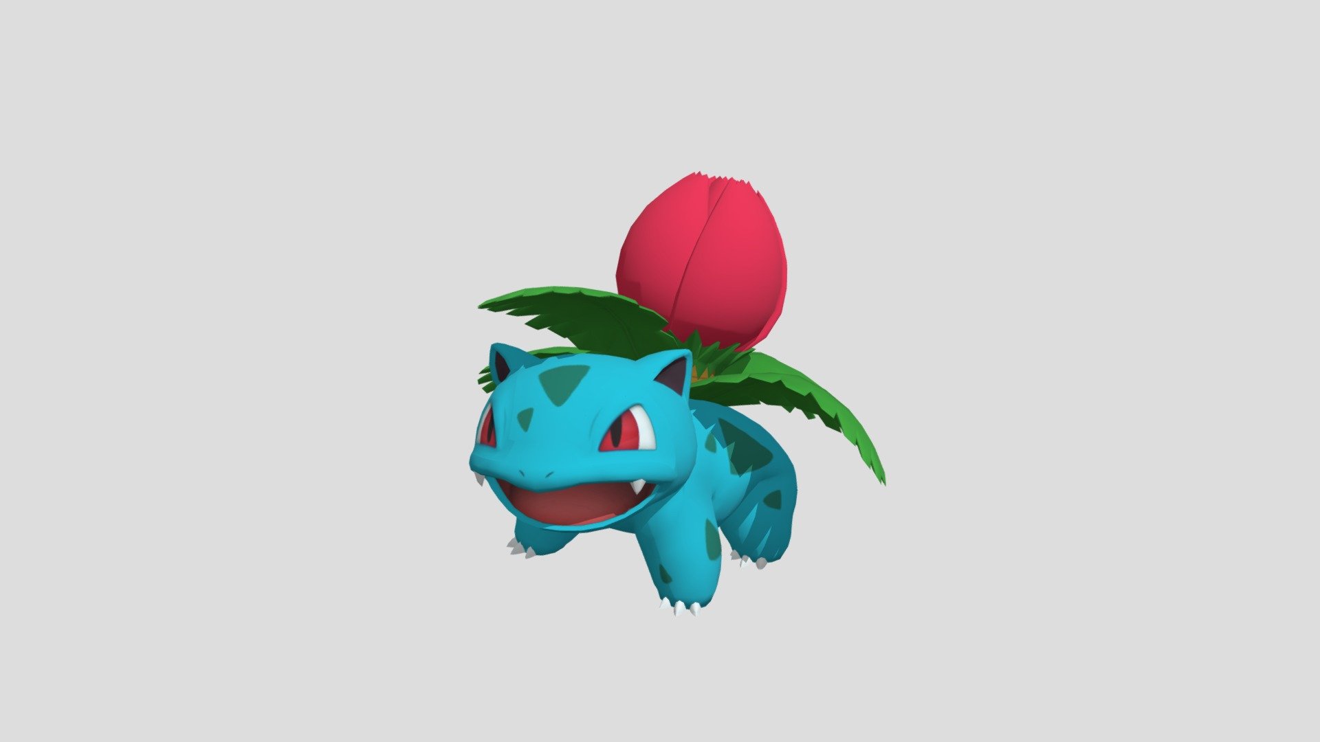 Ivysaur - Download Free 3D model by tirrellclark.75 [31febc8] - Sketchfab