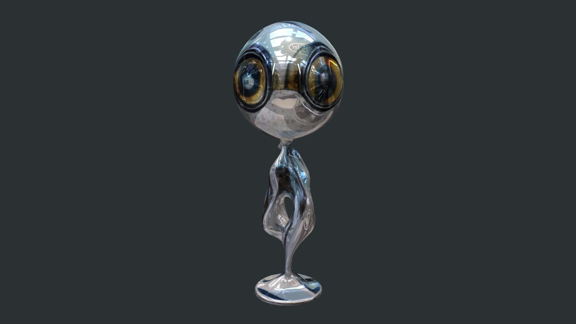 Alien glass piece - Download Free 3D model by Norod78 (@Norod) [31ffc81 ...