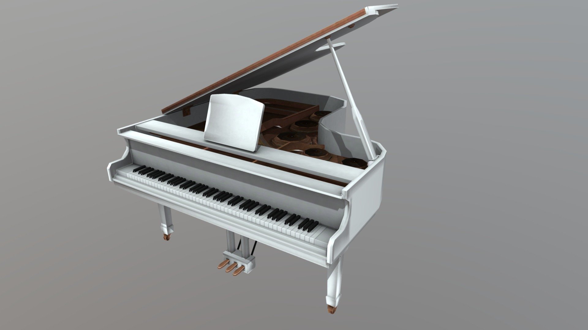 Piano - 3D model by victorberdugo1 [3200144] - Sketchfab