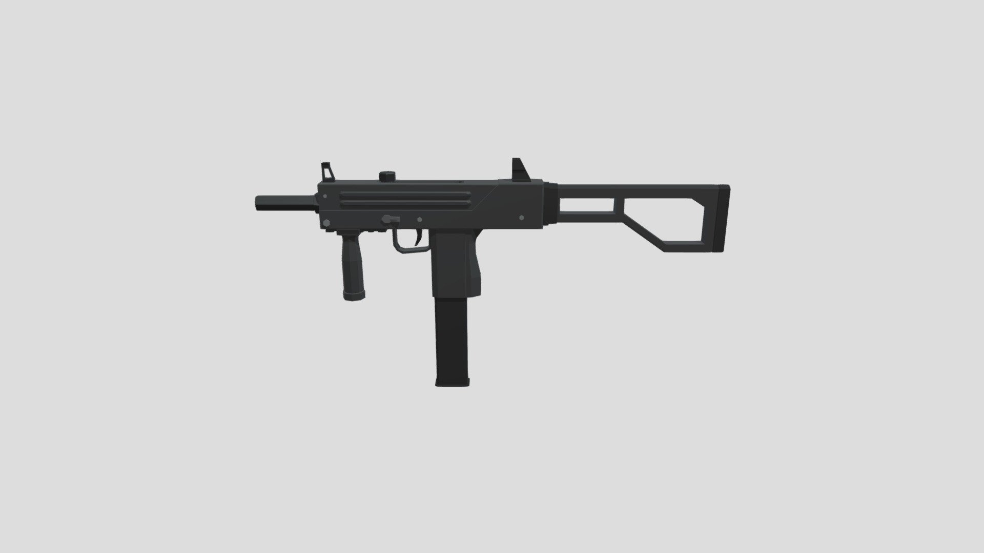 Low Poly Mac-11+ Modified - Download Free 3D model by lyrics42401 ...