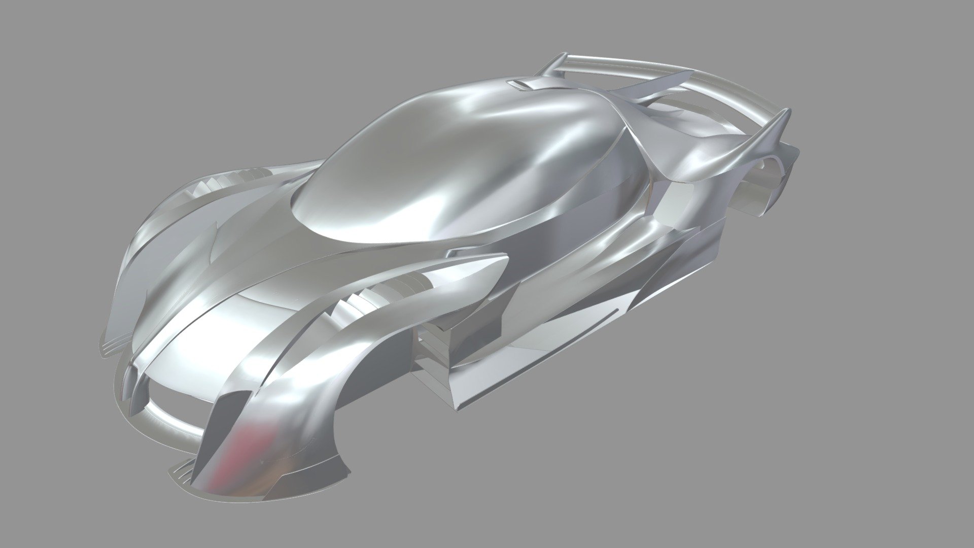 Electric hypercar exterior design - Download Free 3D model by ...