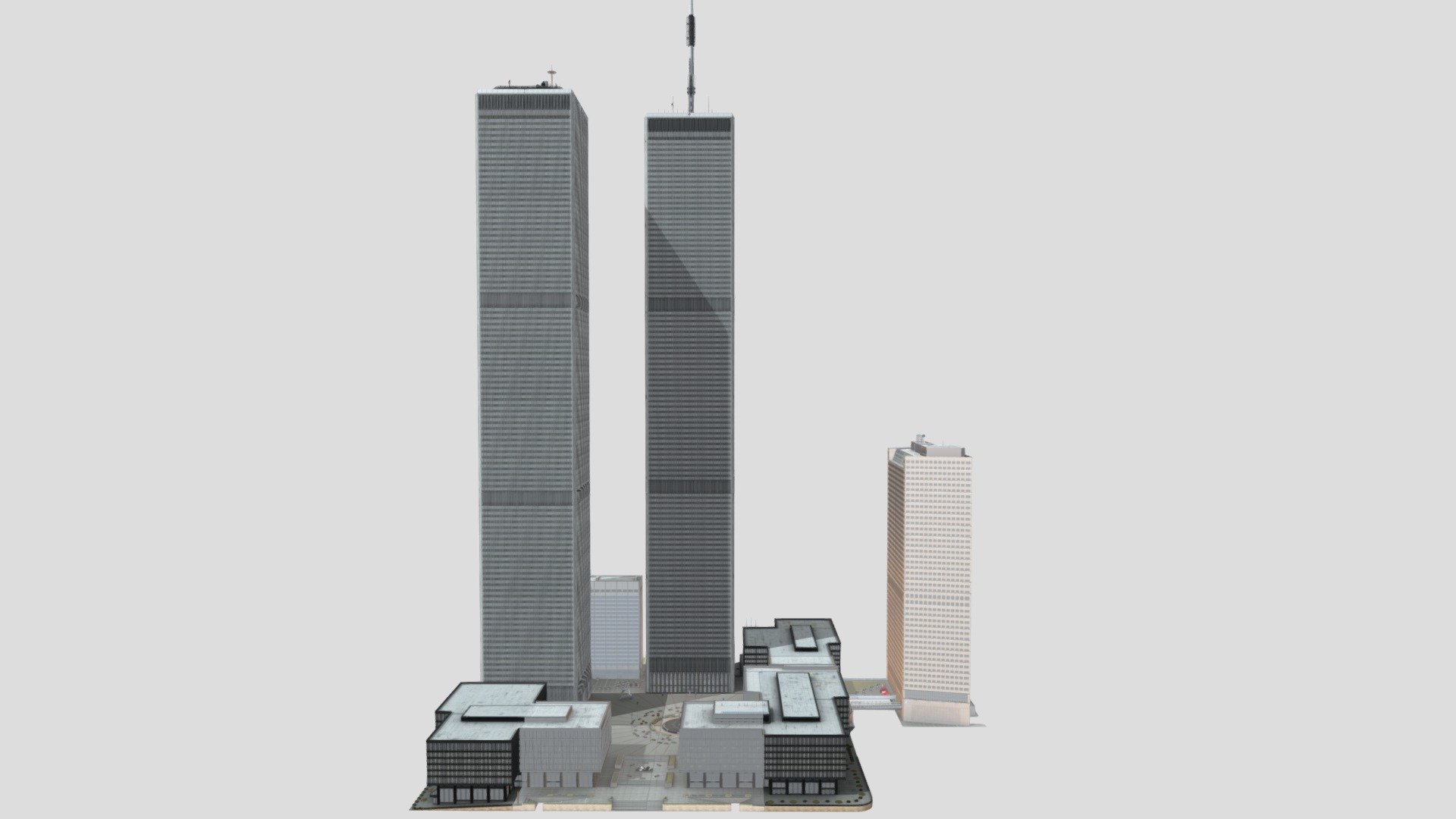 Wold trade center(WTC)-(Torres gemelas) - Download Free 3D model by Variedades_Juan YT ...