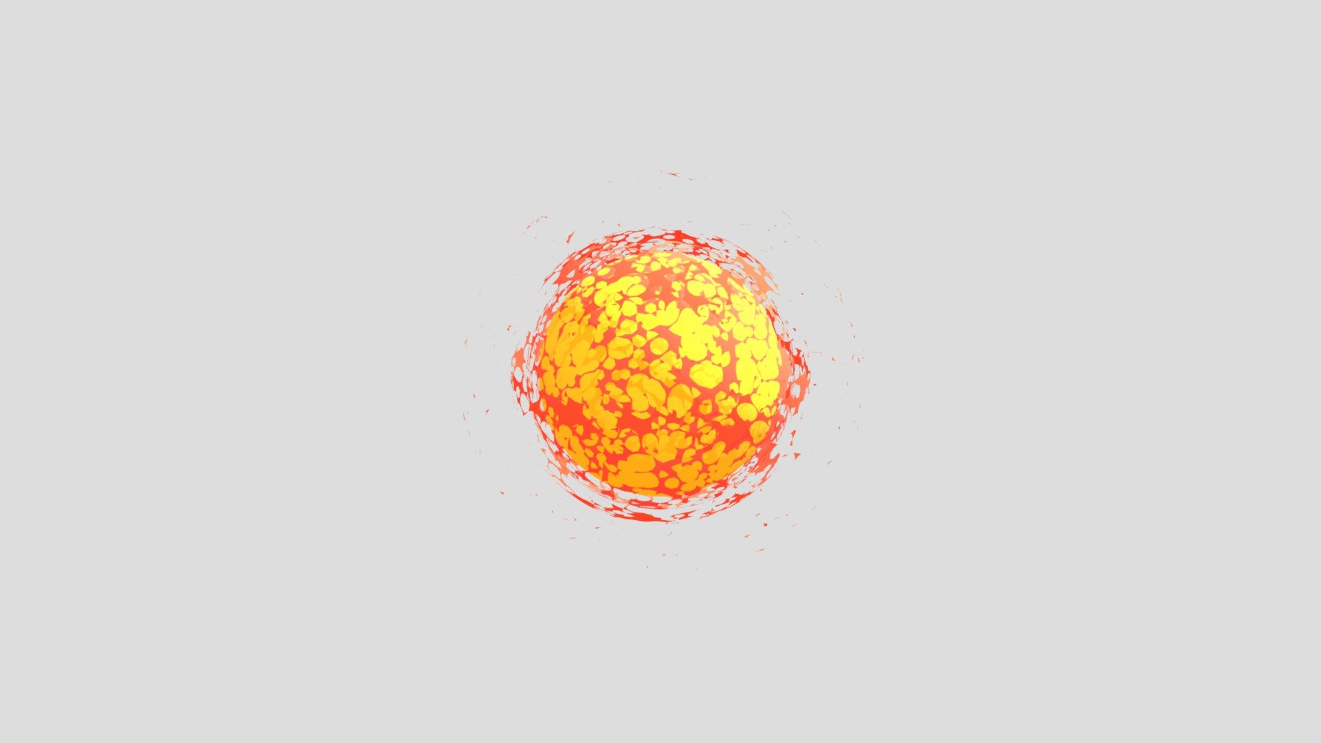 fireball projectile - 3D model by Chilli3210 [3203830] - Sketchfab