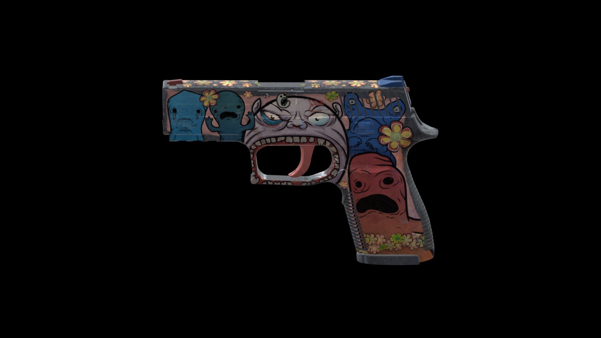 P250 | ON THE SPOT - 3D model by kir.skinM [3203e6f] - Sketchfab