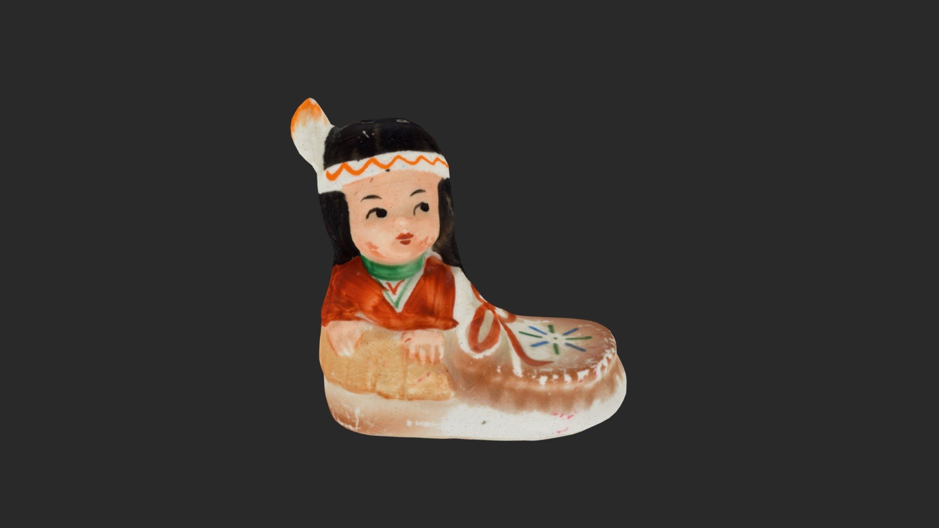 Indian Girl salt shaker - 3D model by Michael Walsh (@puppetanimation ...