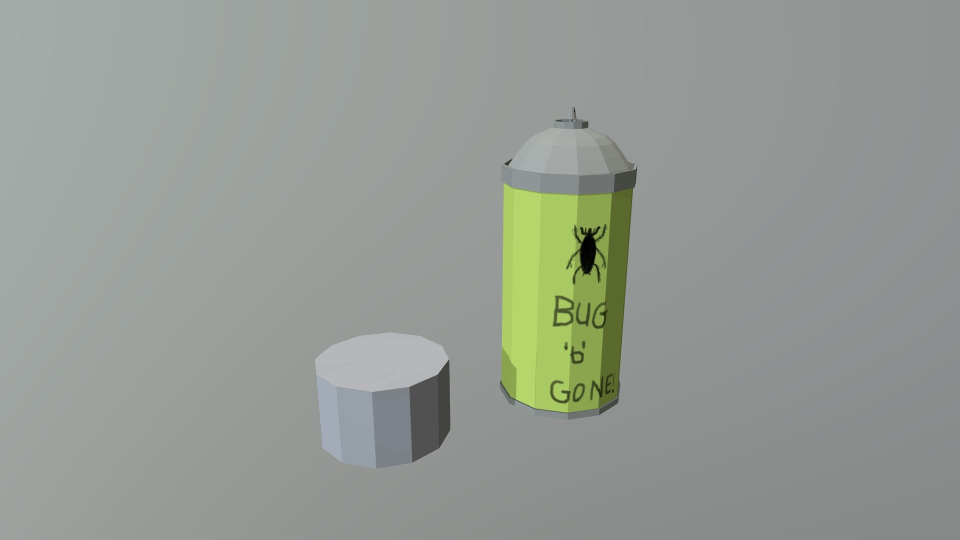 Bug Spray Low Poly 3 - 3D model by tughua [3204d14] - Sketchfab