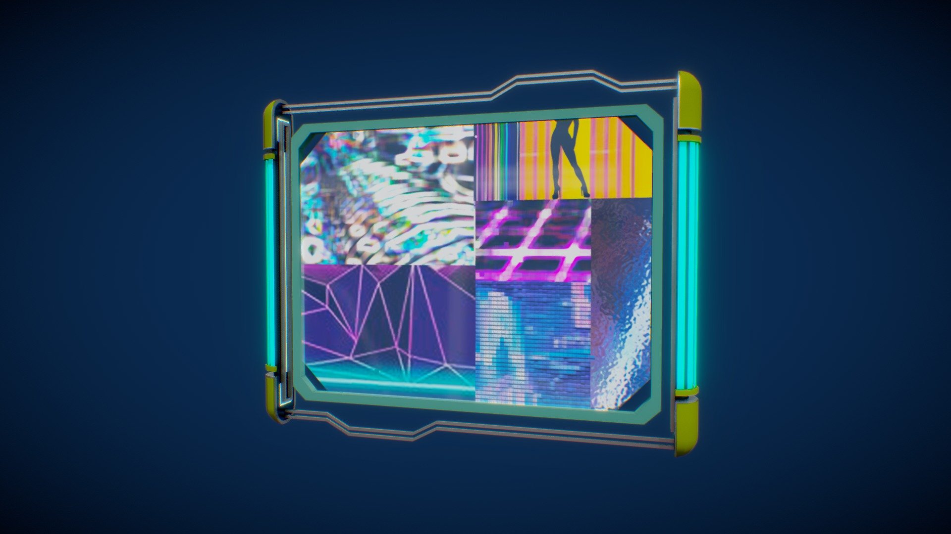 Sci Fi BIllboard 07 - Buy Royalty Free 3D model by TankStorm [32051ae ...