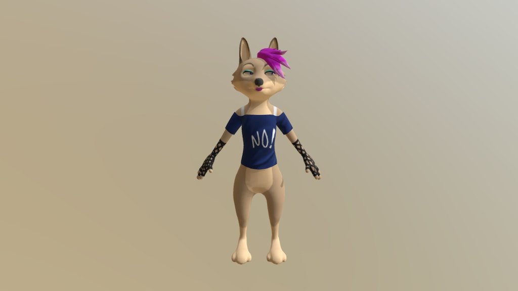 coyote test - 3D model by mkammeyer [320664d] - Sketchfab