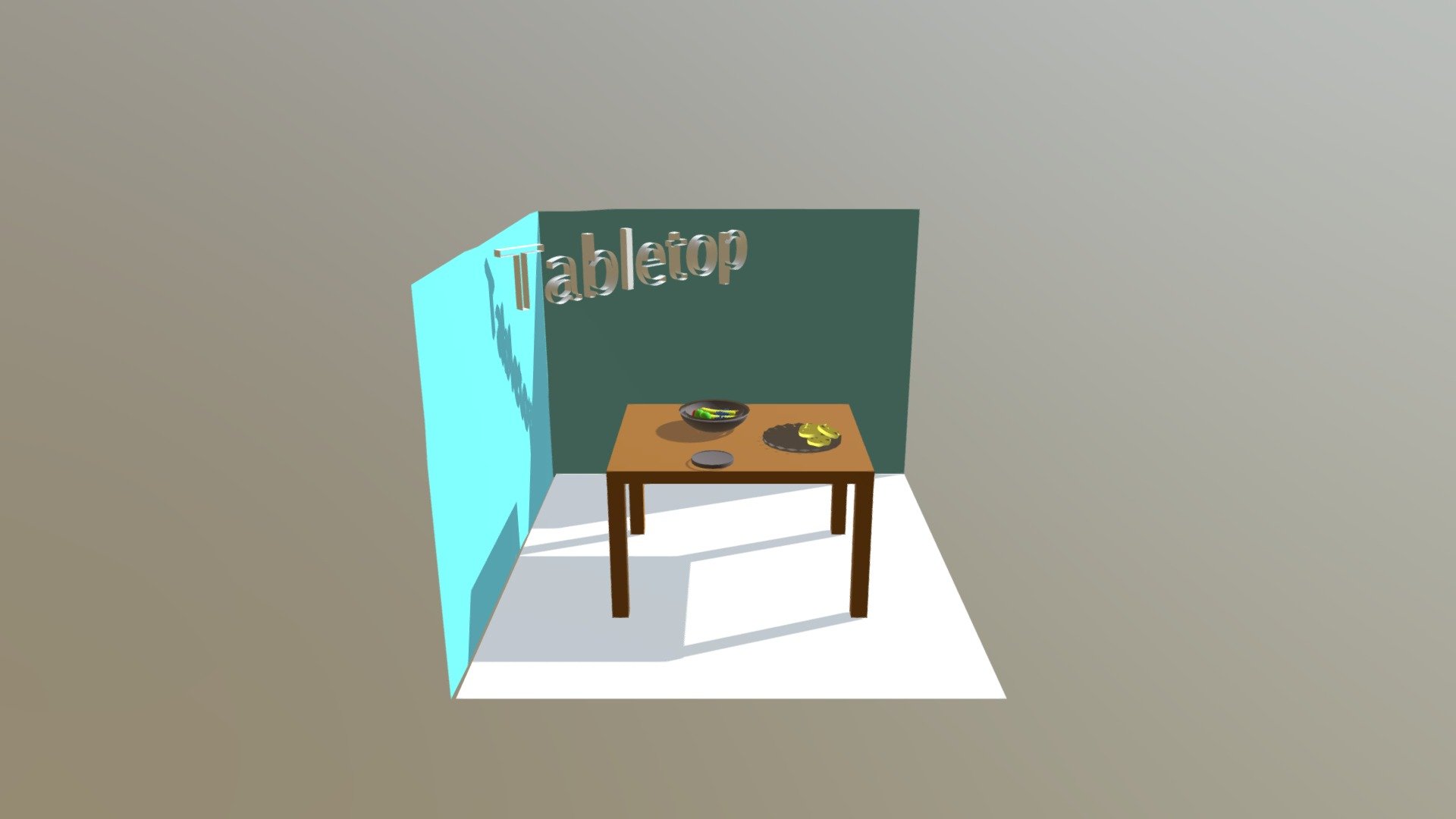 Tabletop - 3D model by dreadleet [3208138] - Sketchfab