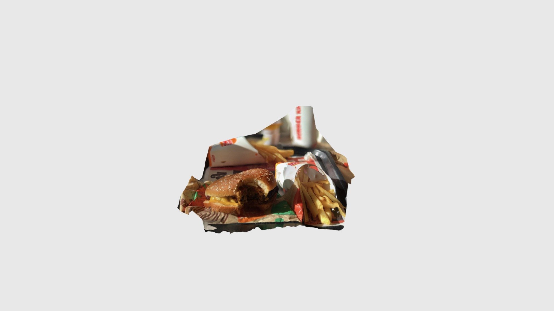 Burger King burger - Download Free 3D model by maxx.preston.landon ...