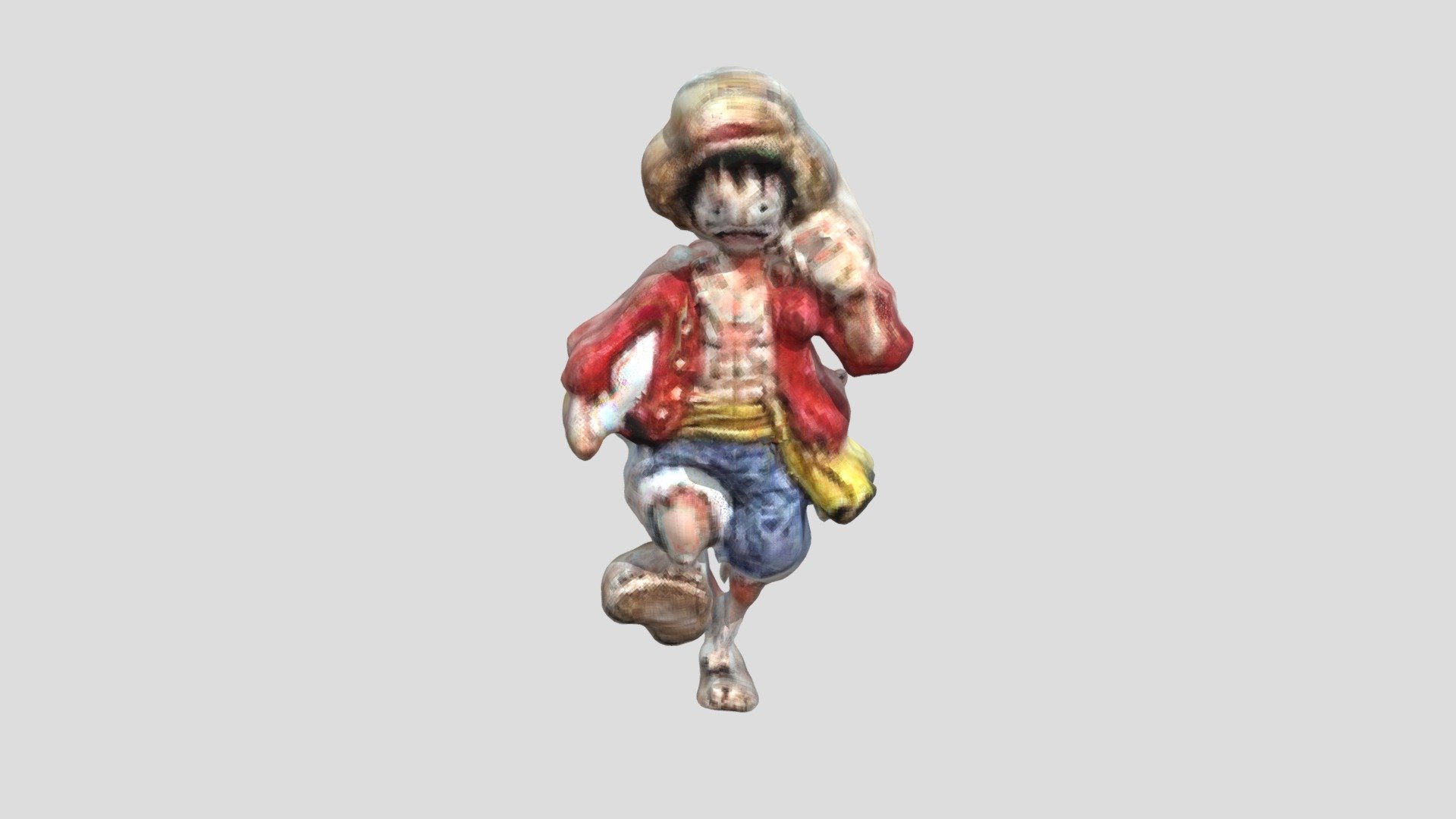 _tmp Monkey D. Luffy by make ai - Download Free 3D model by ja7243726 ...