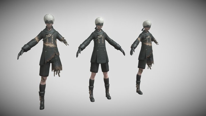 Nier-automata 3D models - Sketchfab