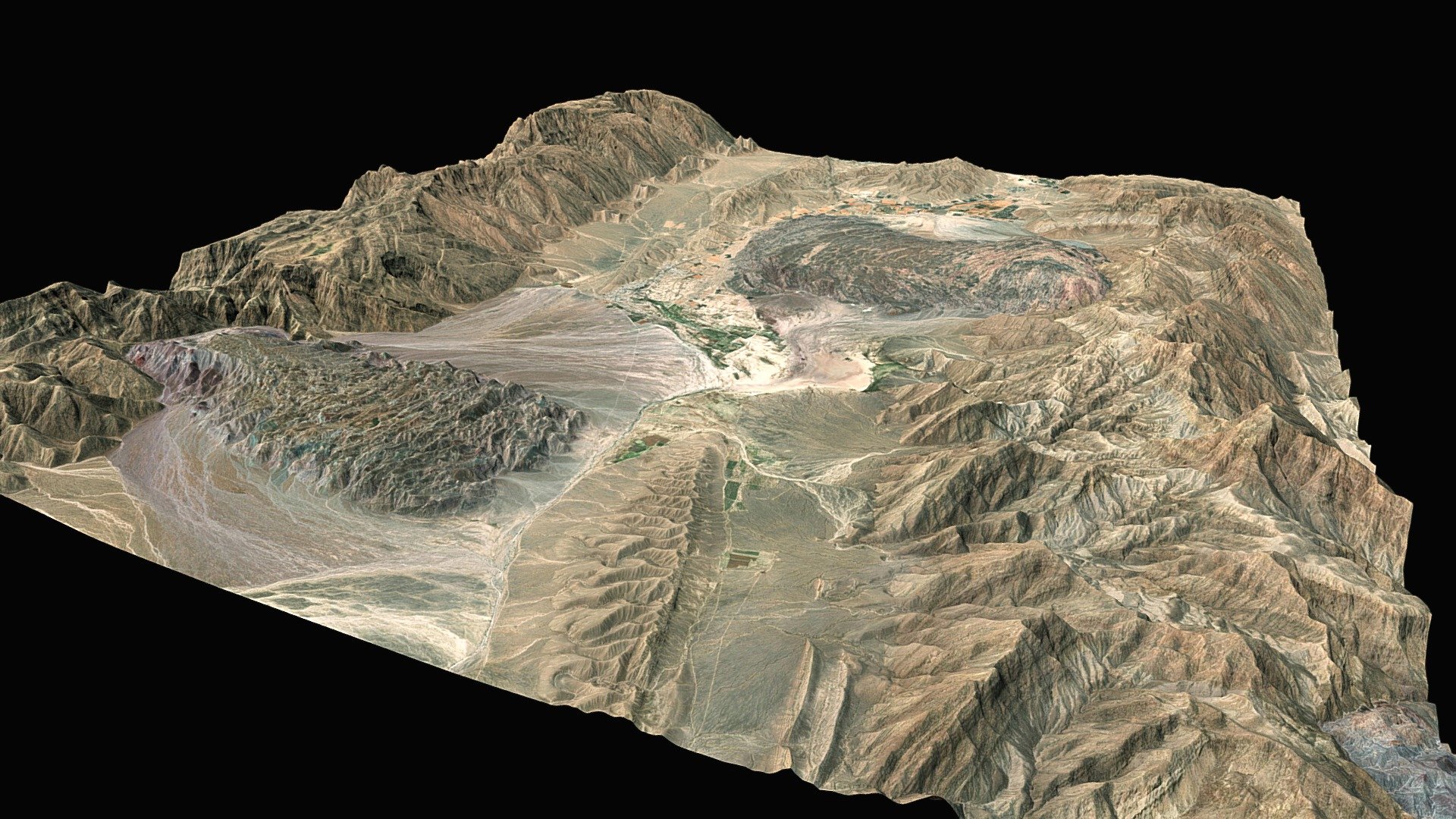 Salt domes 13 & 14, Iran - Download Free 3D model by Sara Carena ...