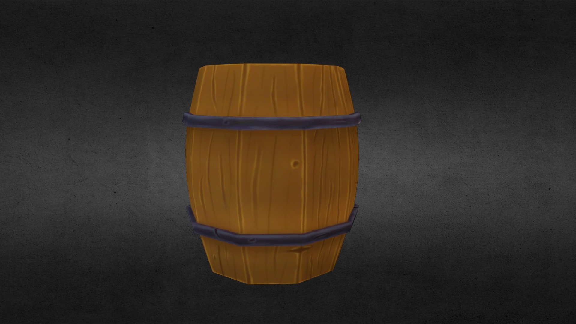 Stylized Barrel | Hand Painted - Download Free 3D model by Organization ...