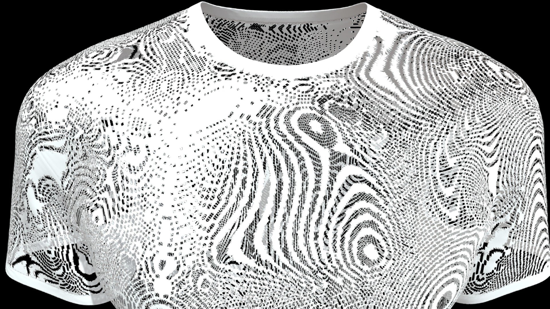 Wired Shirt - Futuristic Fashion Design - 3D model by 3DGB (@3dgb03 ...