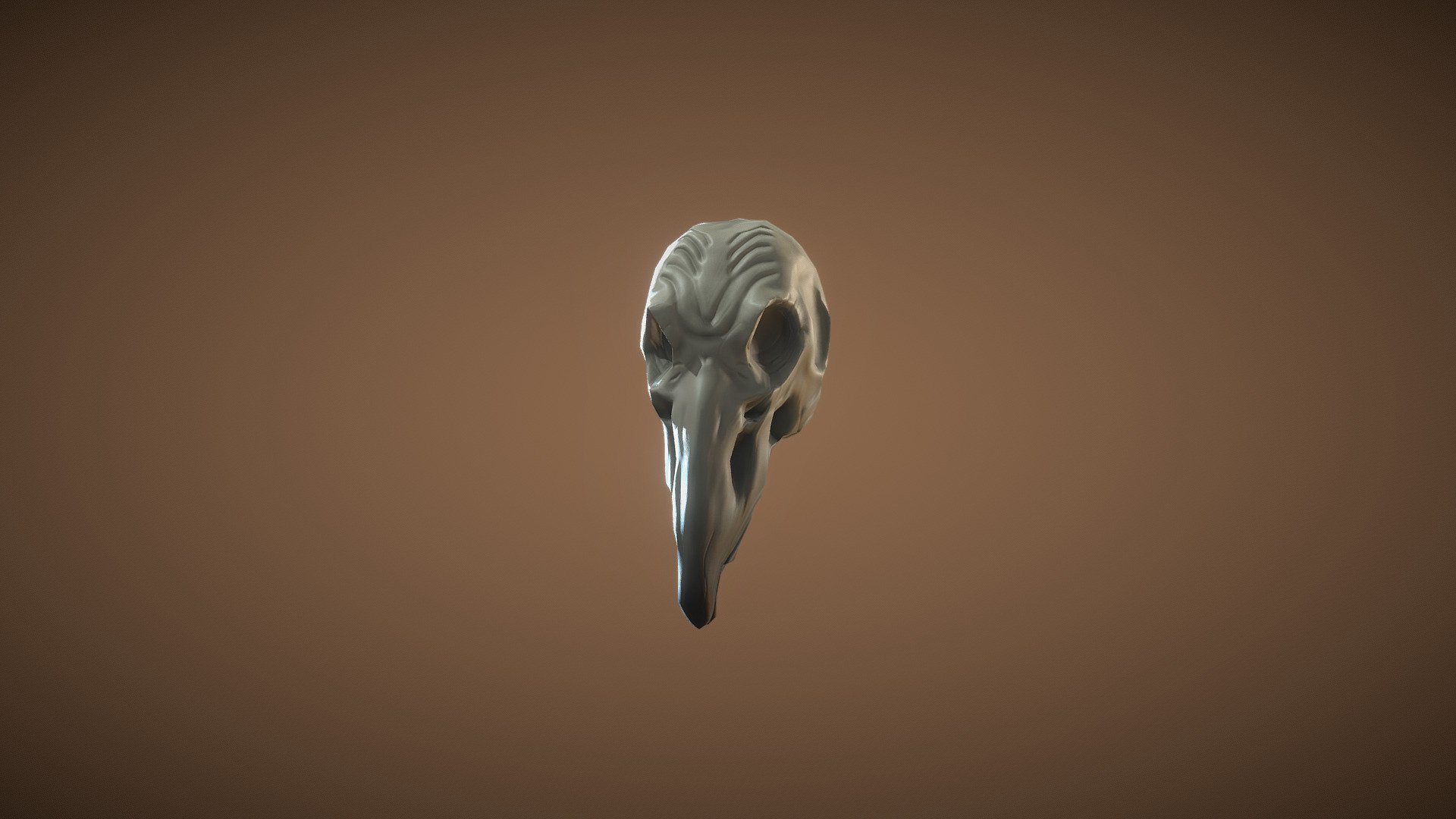 Bird's Skull_SchoolDemo - 3D model by Red Hood (@NovacKid) [320cb32 ...