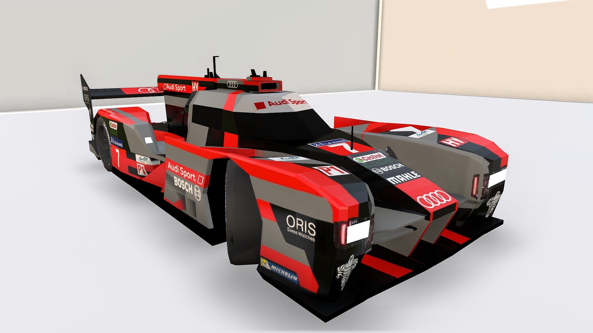 Audi R18 LMP 2016 - Download Free 3D model by AceDPFire [3210b8a ...
