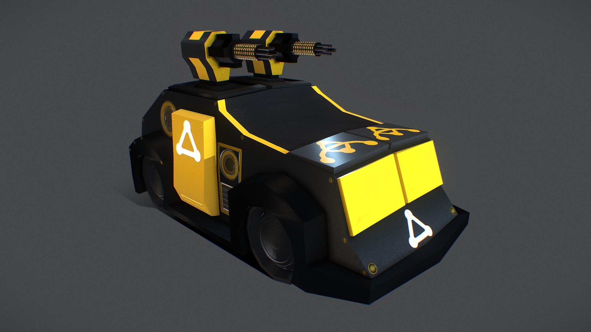 Futuristic War Vehicle - 3D model by Arthur J (@arthurjrm) [3212a1d ...