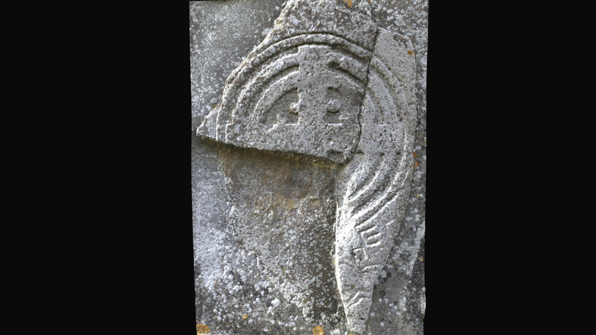 Gallen Inscribed Cross-Slab (OF014-029062-) - Download Free 3D model by ...