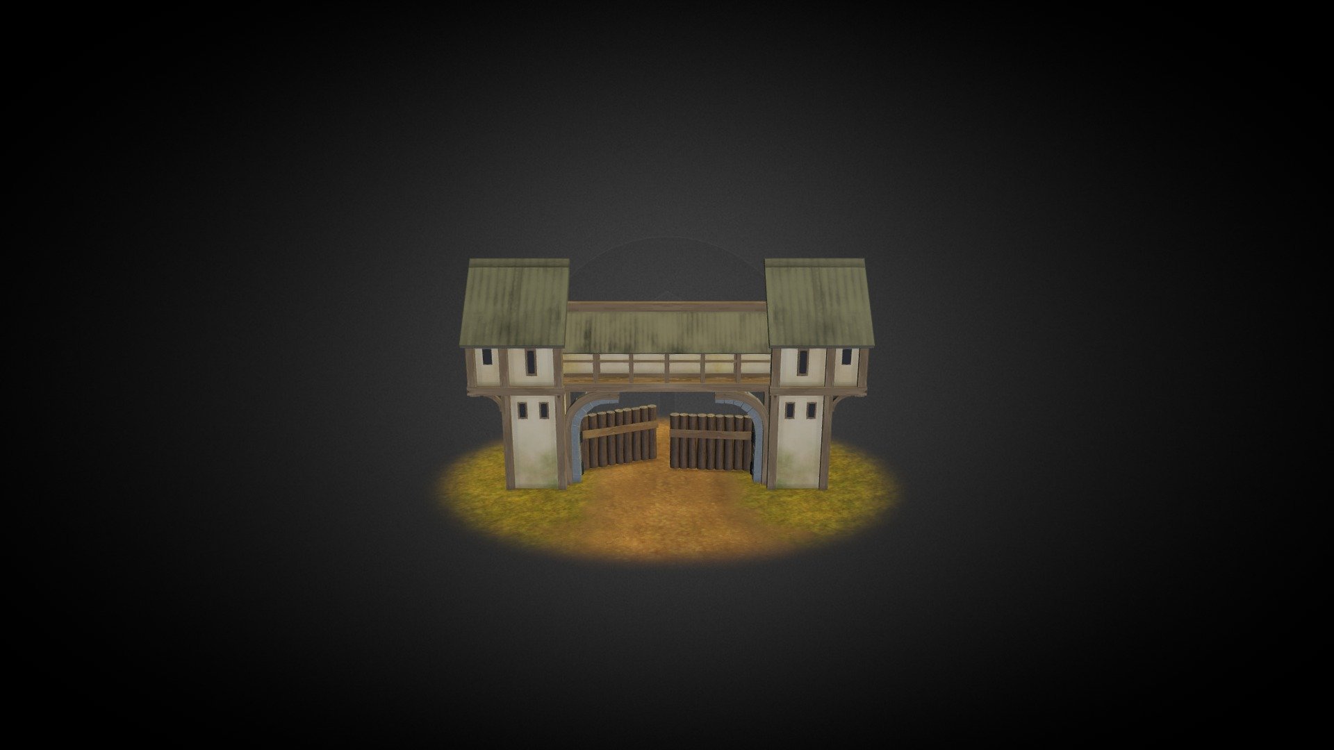 Town Gate - 3D model by David Osorio (@davidosorio22) [3214826] - Sketchfab