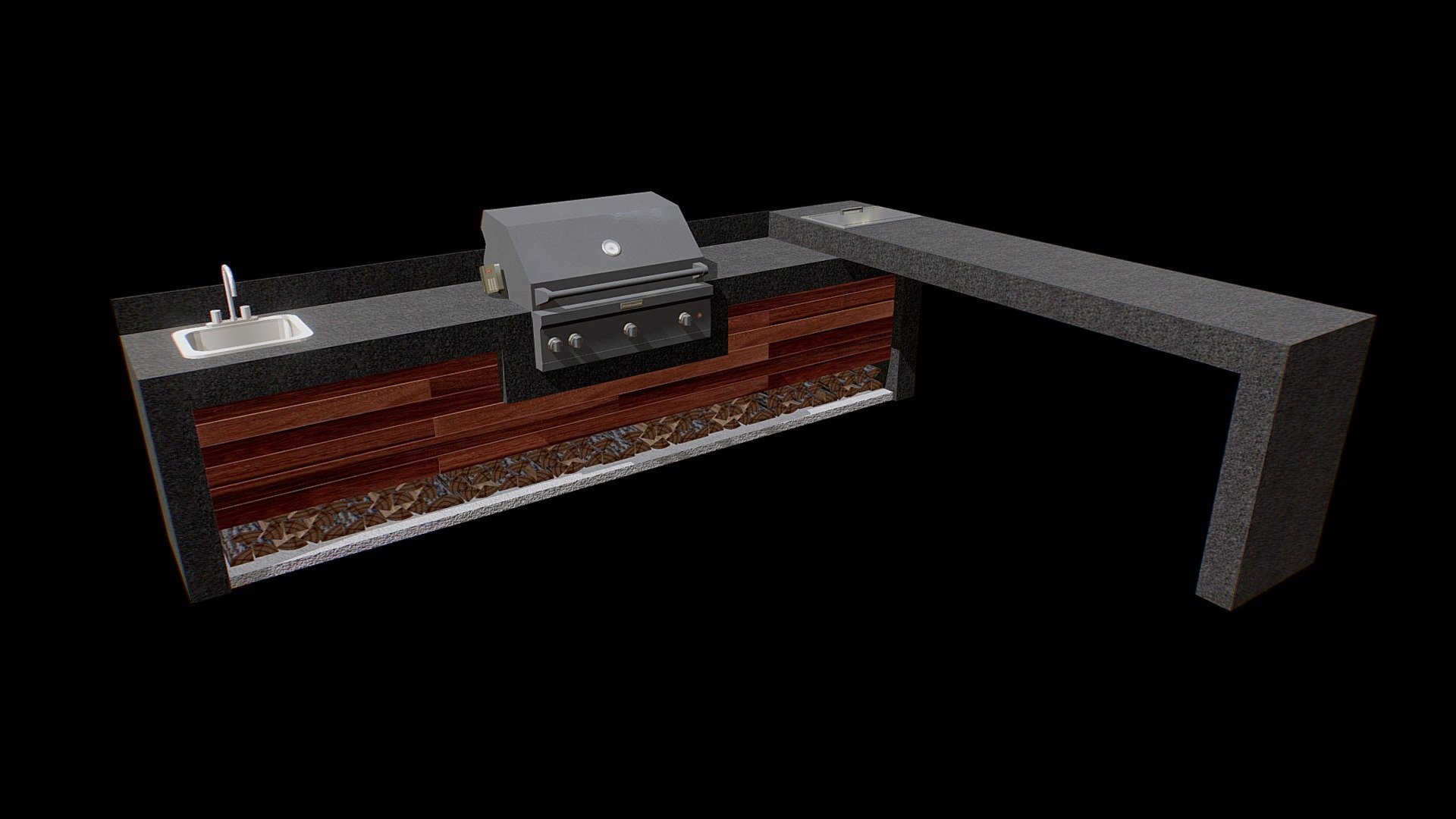 Asador - 3D model by Isai Obregón (@oc.daniel) [3214a74] - Sketchfab