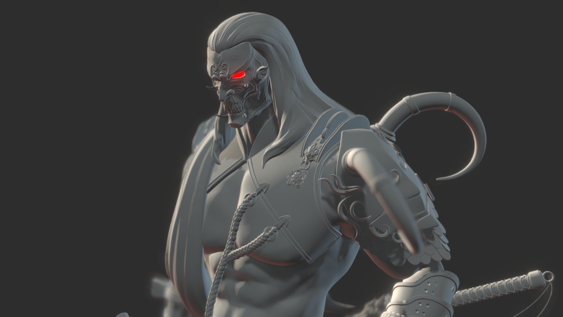 Samurai Character - Buy Royalty Free 3D model by cgmax.studio [3215919 ...