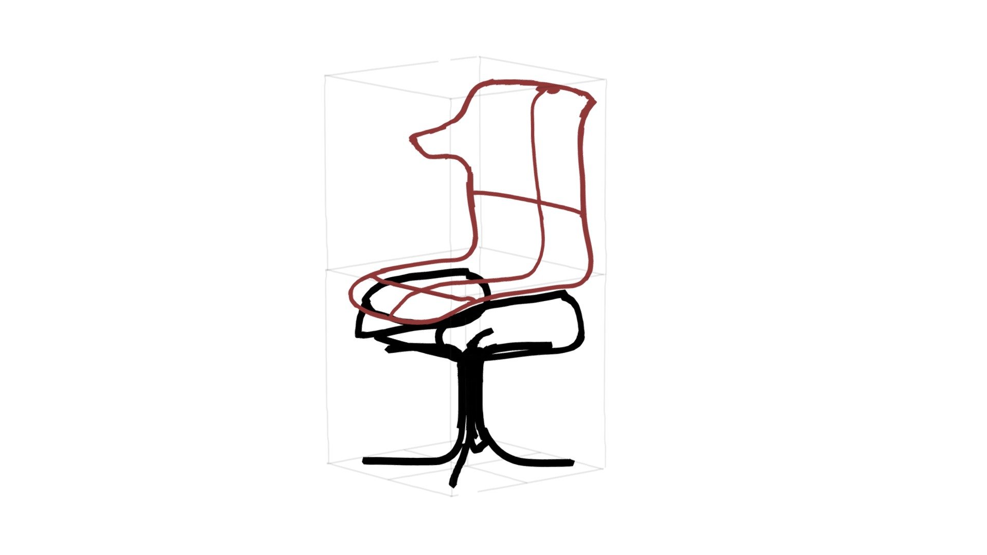 A's chair final sketch - 3D model by jun_sketchsoft [32159fd] - Sketchfab
