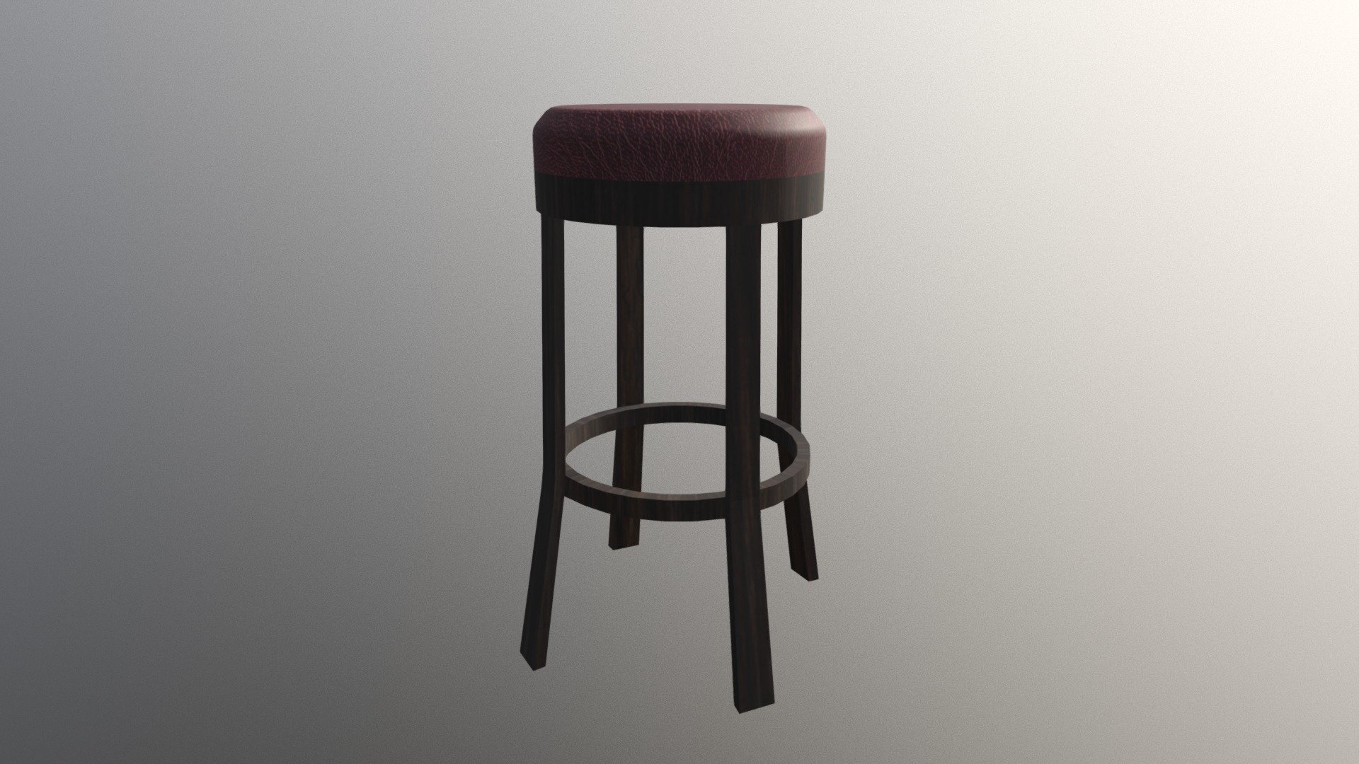 Stool - 3D model by Wheatloaf [3216381] - Sketchfab