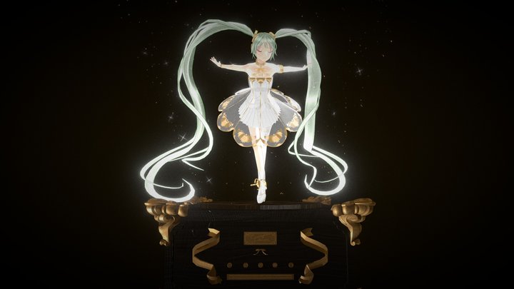 Hatsune_miku 3D models - Sketchfab