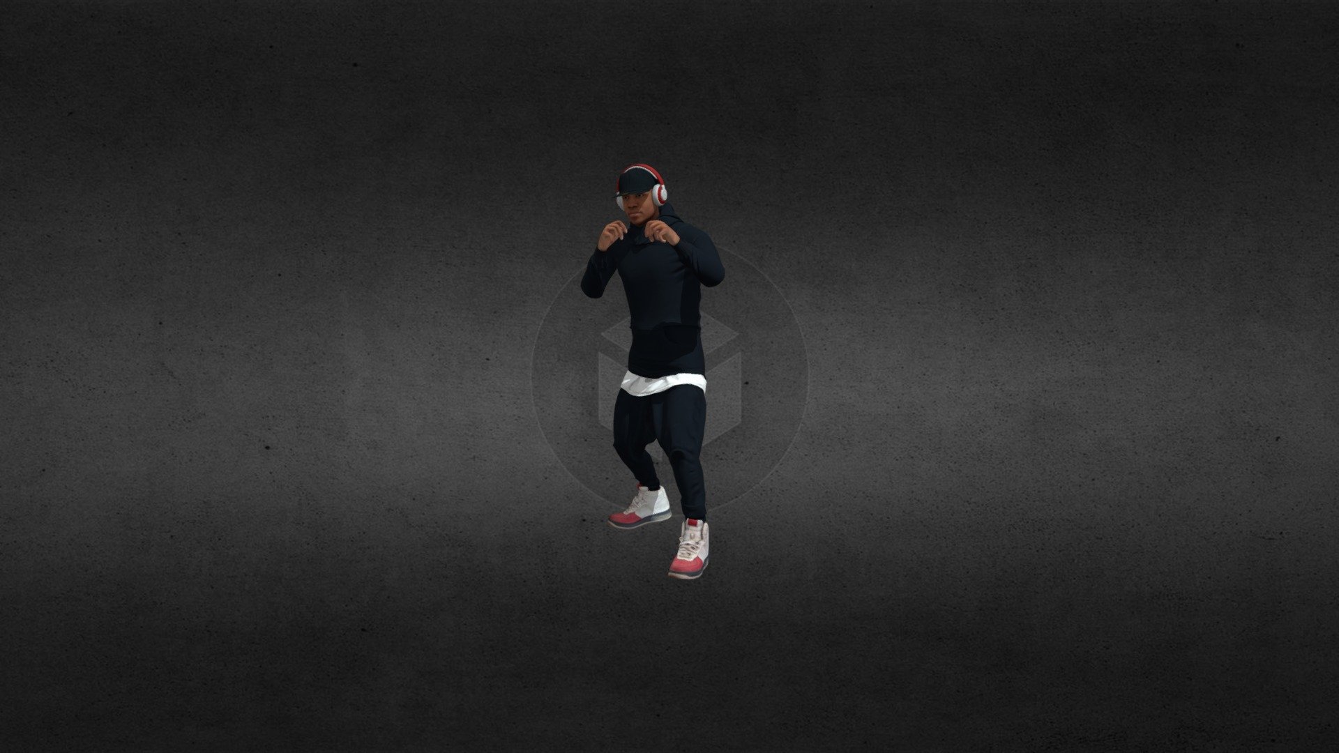 634230007 James MMA Kick - Download Free 3D model by ...