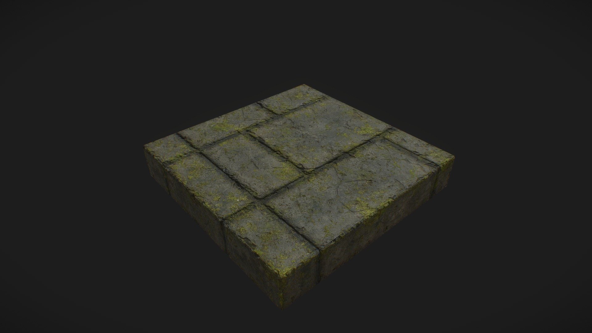 Stone Platform Game Ready Asset UE4 MICTLAN - 3D model by Micltan: The ...