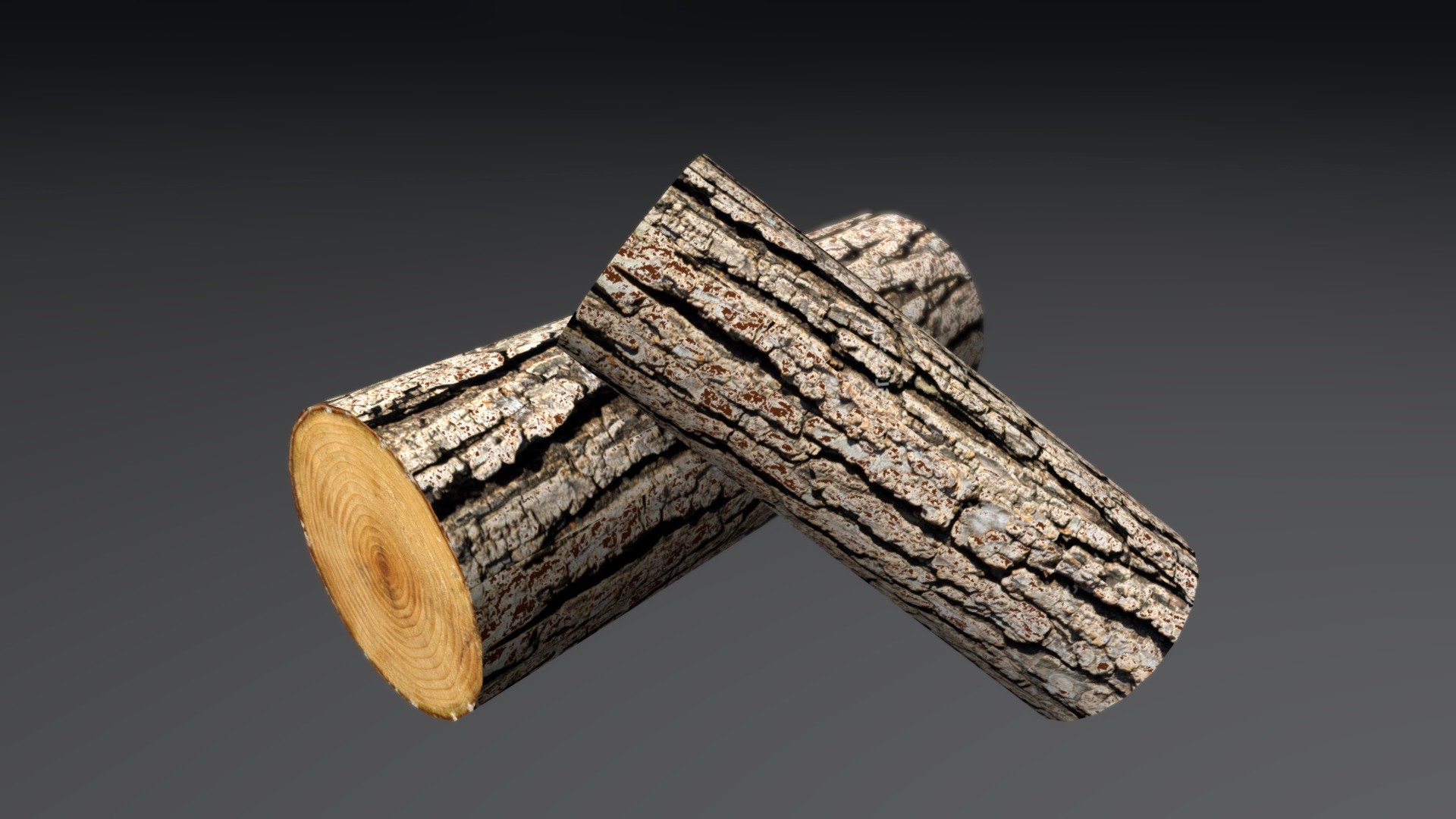 Wood Log - 3D model by ghantee [3219805] - Sketchfab