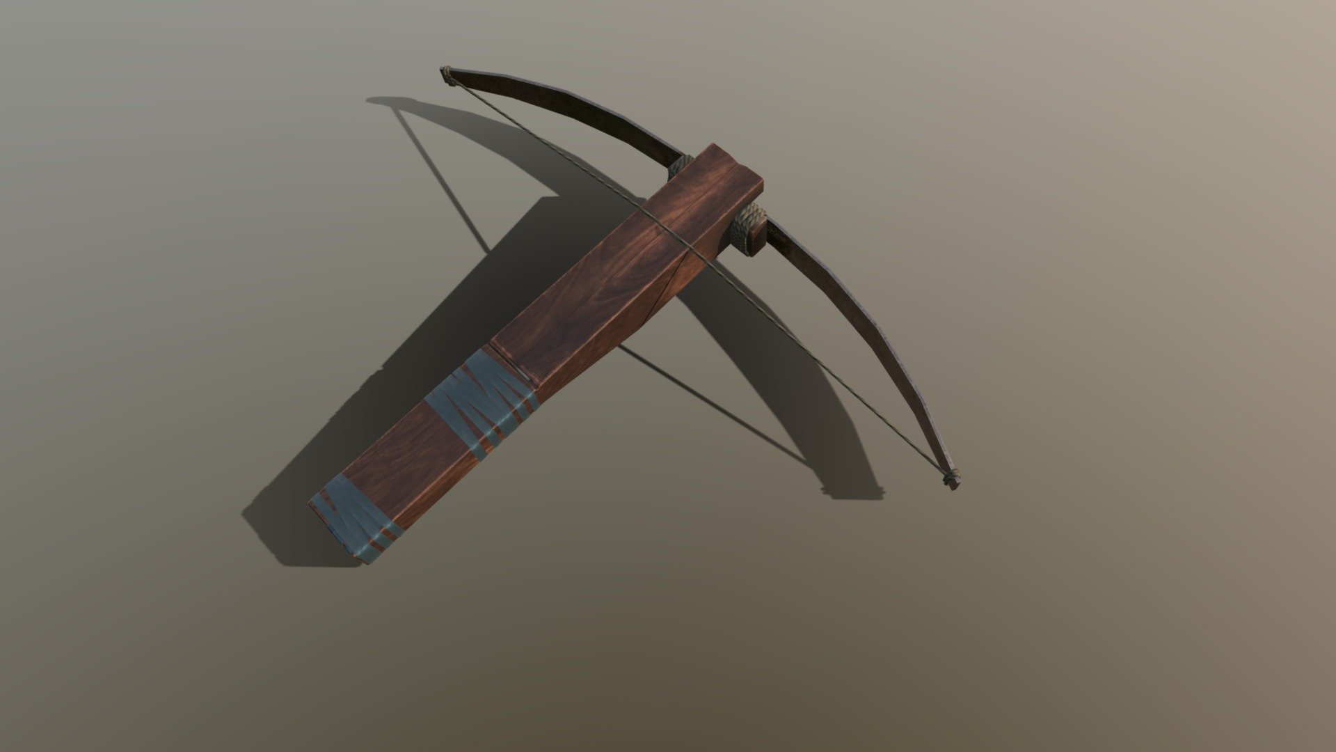 Makeshift Crossbow (WIP) - 3D model by RunemarkStudio [321a33f] - Sketchfab