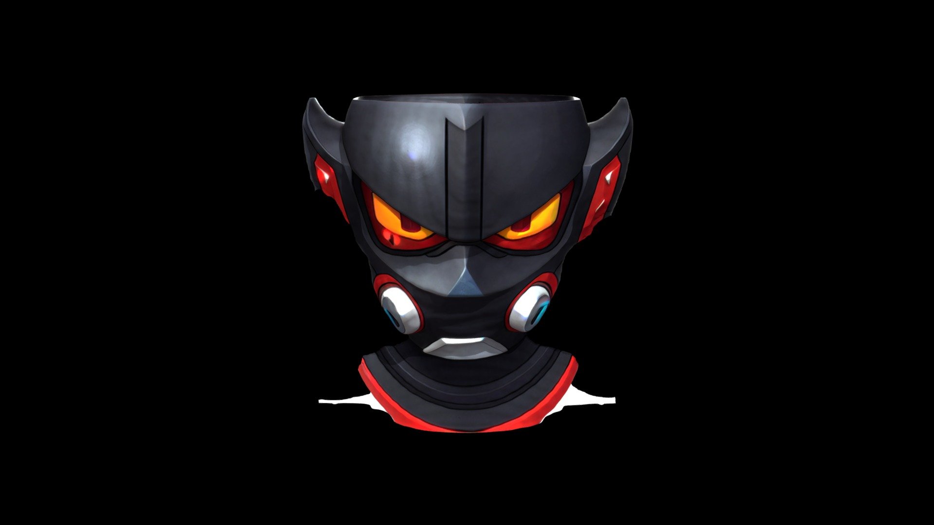 Helmet Mask Robot Cartoon 1649 - Download Free 3D model by klrxyz ...