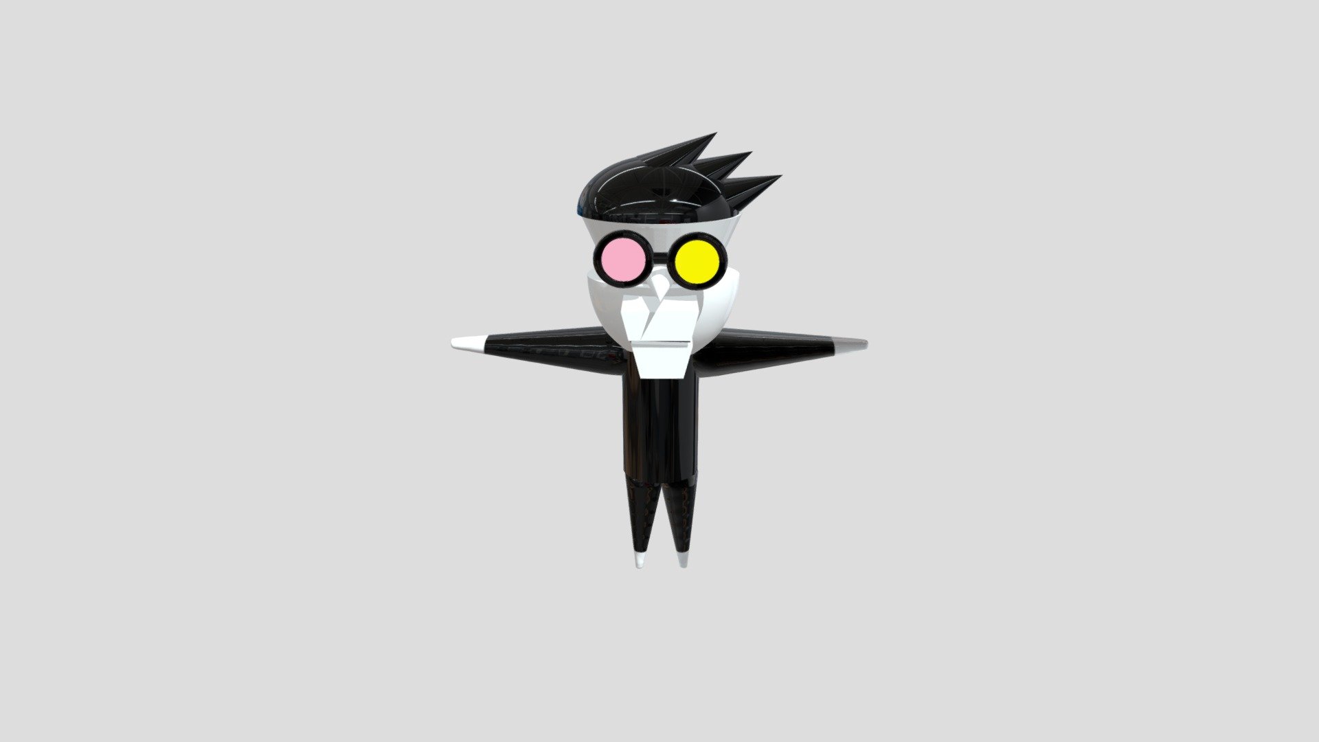 Spamton - Download Free 3D model by Psycat [321d559] - Sketchfab
