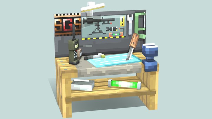 Workbench 3D models - Sketchfab