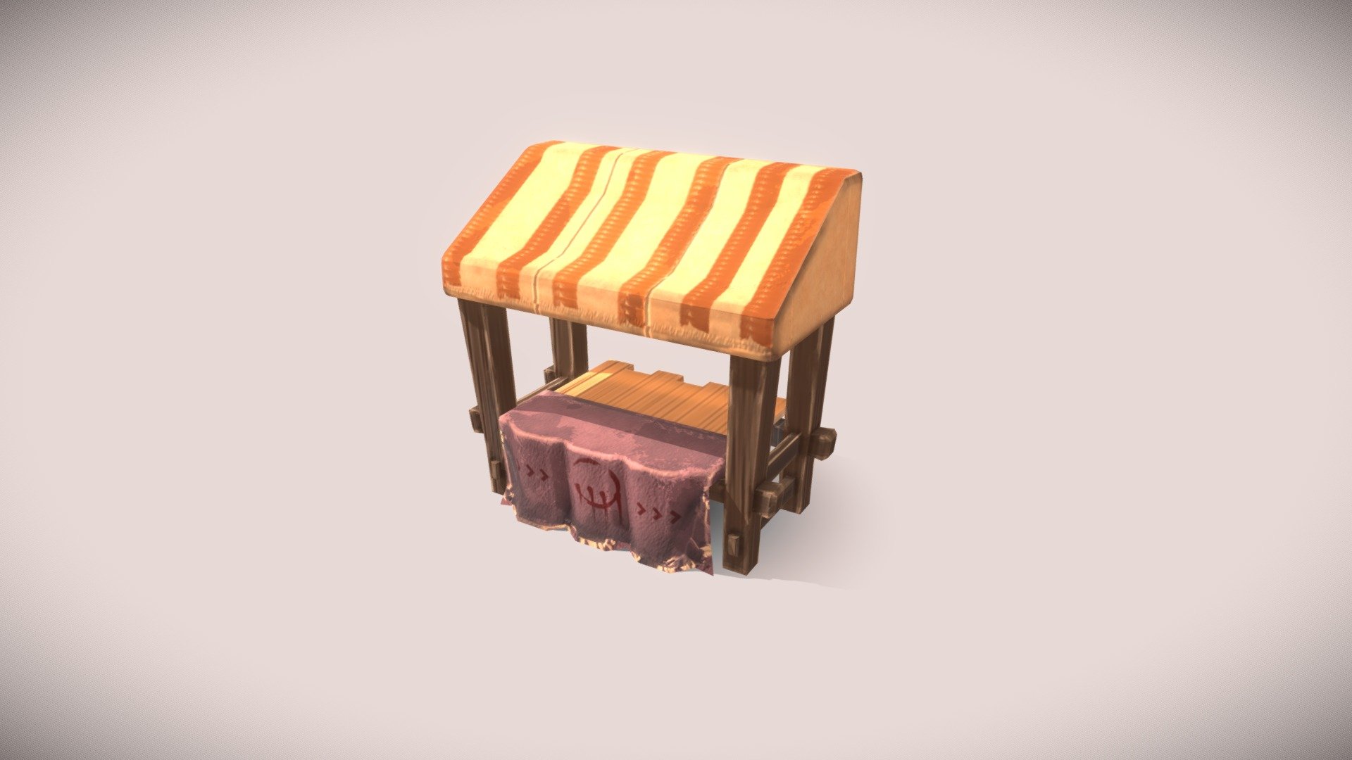 Stall_001 - Download Free 3D model by ikaros240000 [321d990] - Sketchfab