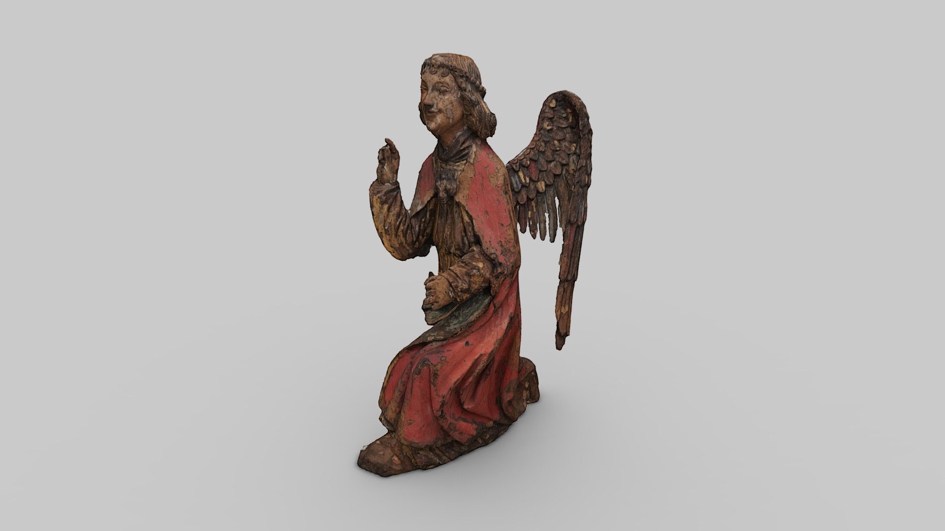 Angel Gabriel Sculpture - 3D model by artfletch [321e4a8] - Sketchfab