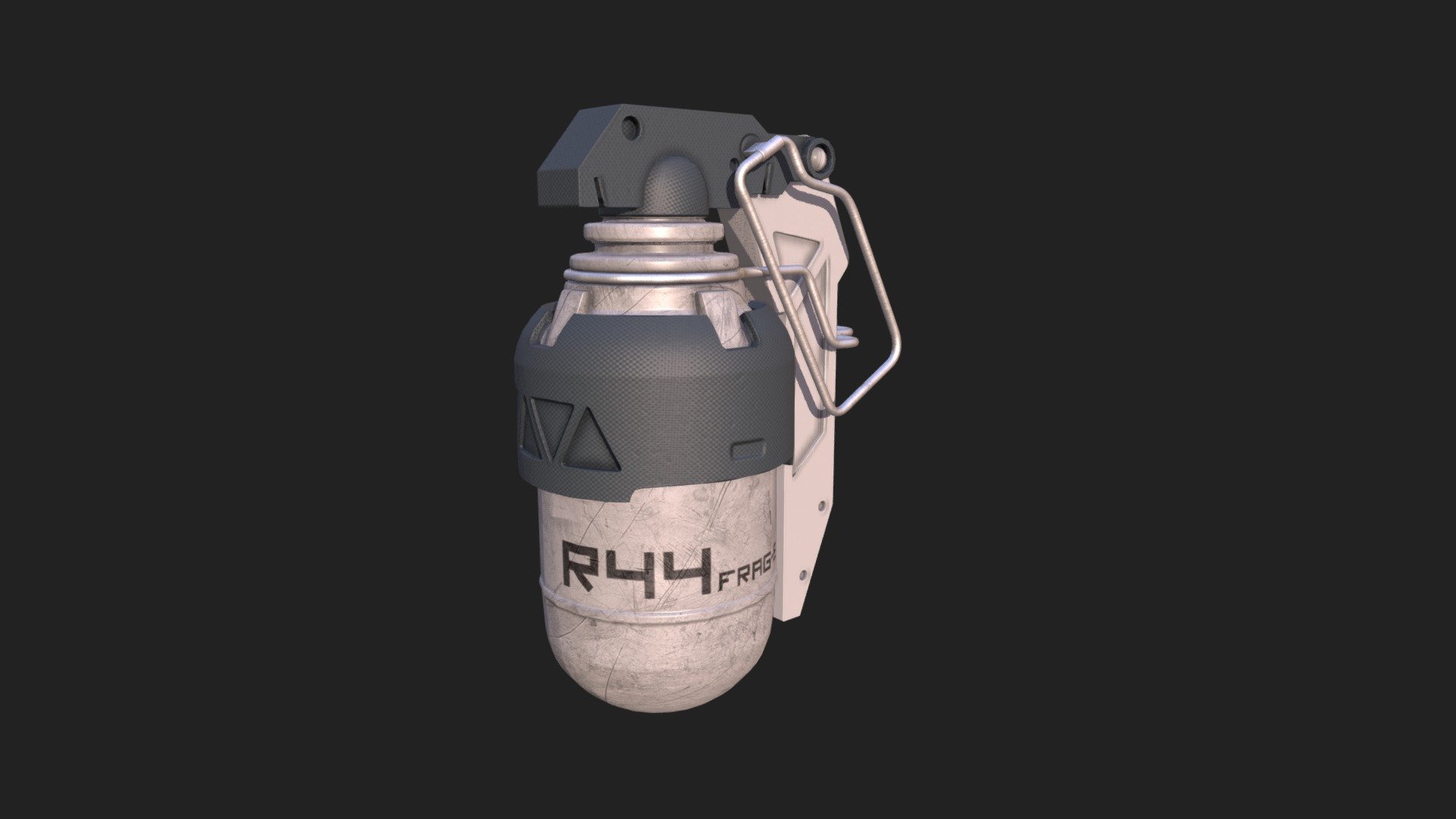 Shock Grenade - 3D model by Raika_Wolf [321e62e] - Sketchfab